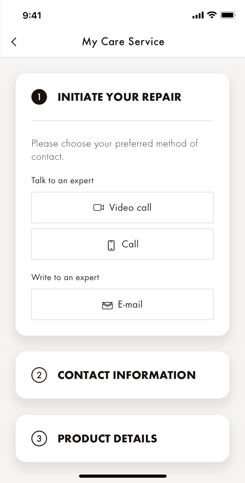Repair Service Online | LOUIS VUITTON