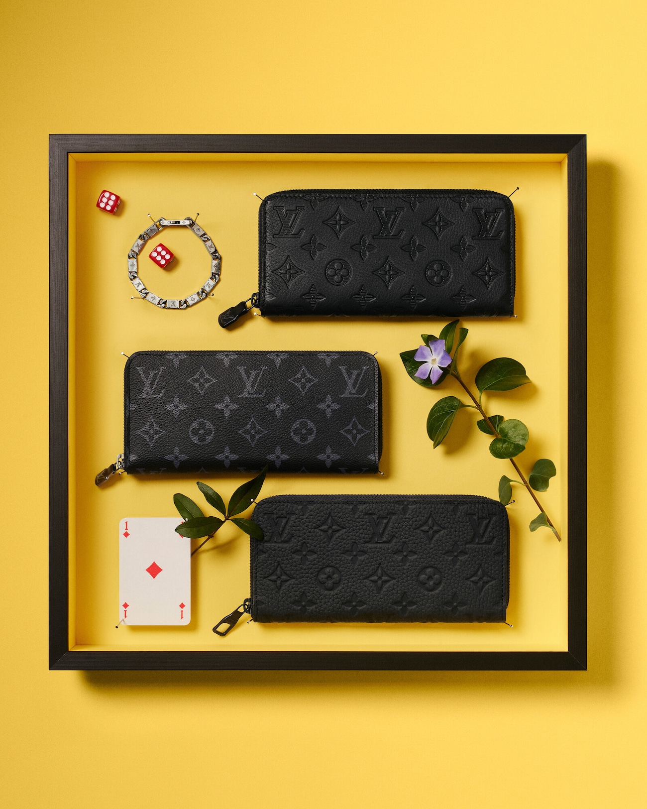 Monogram Eclipse Compact & Long Wallets Men Small Leather Goods | LOUIS ...