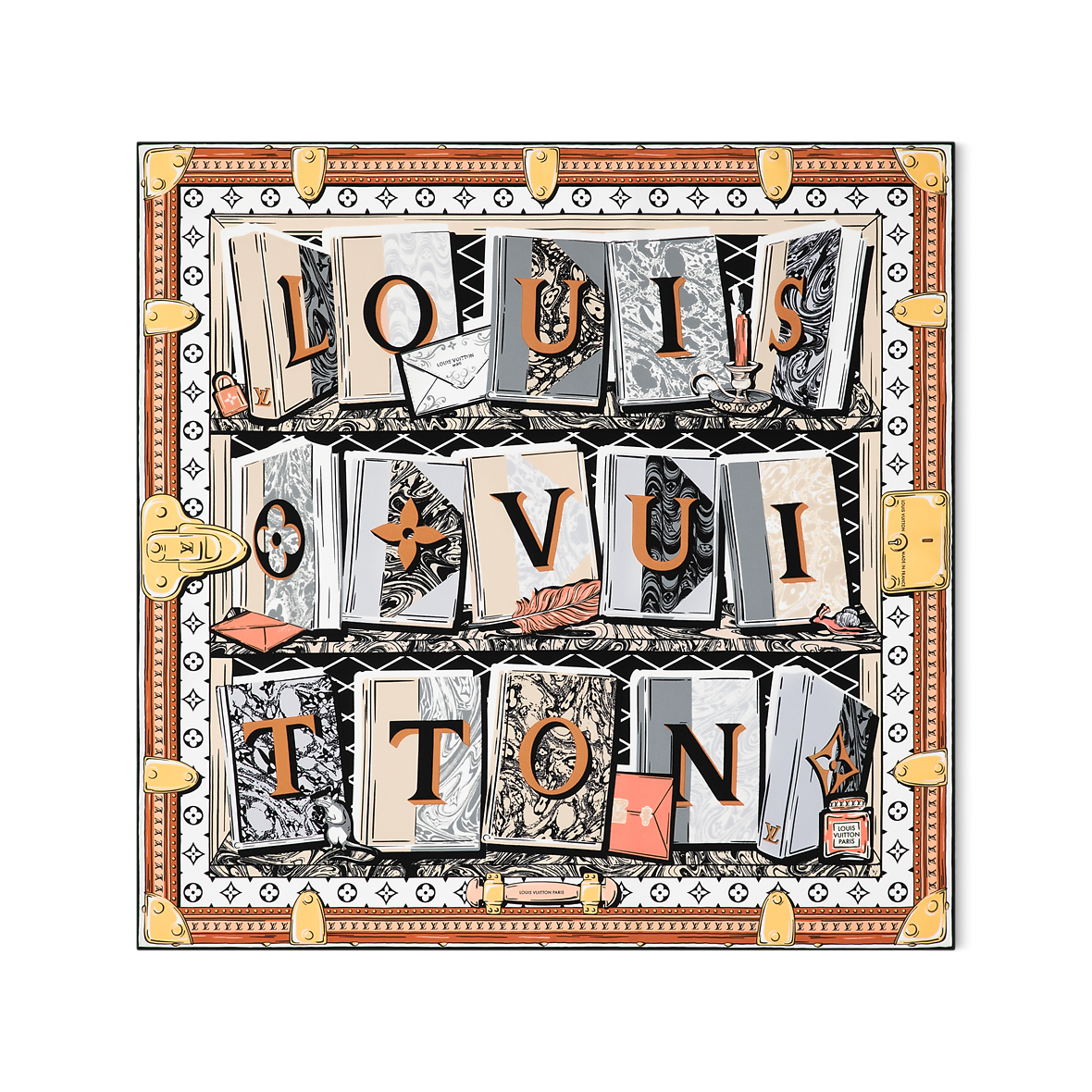Silk Squares and Bandeaus Collection for Women | LOUIS VUITTON